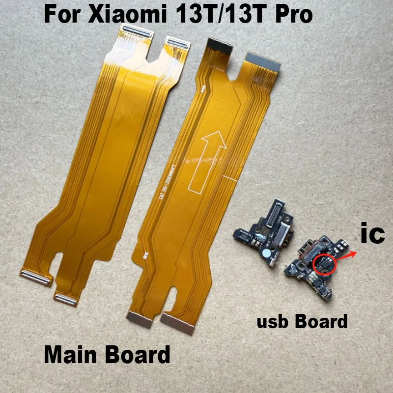 For Xiaomi 13T / 13T Pro USB Type-C Charging Port Dock Board Main ...