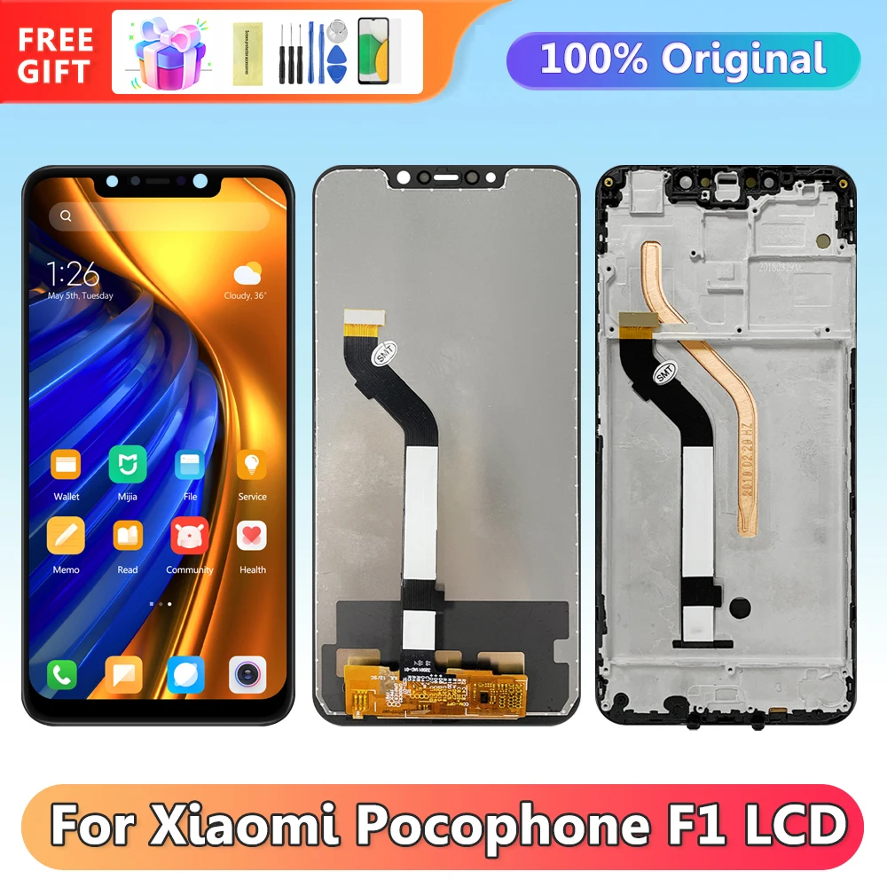Screen Replacement Xiaomi Pocophone F1 - 6.18'' F1 Display Screen Replacement - Aliexpress