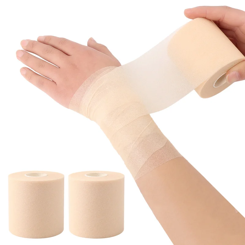 Foam-Cotton-7cm-X-27m-Sports-Support-Strap-Pre-Wrap-Base-Bandage-Physio ...