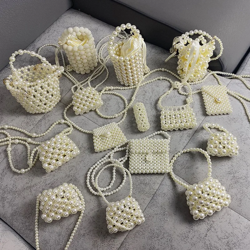Mini-bolso-de-mensajero-peque-o-de-perlas-para-mujer-bolso-de-perlas ...