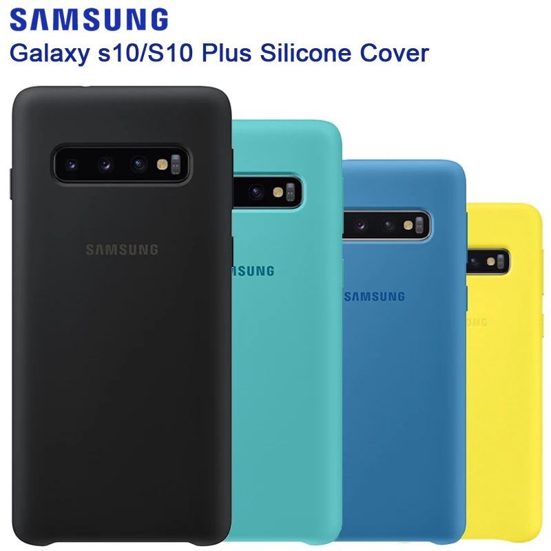 Original Samsung Official Silicone Case Protection Cover For Galaxy S10 ...