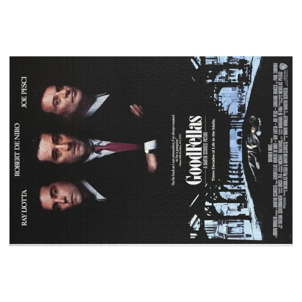 Goodfellas Poster Jigsaw Puzzle Custom Wooden Name Anime Custom Gifts ...