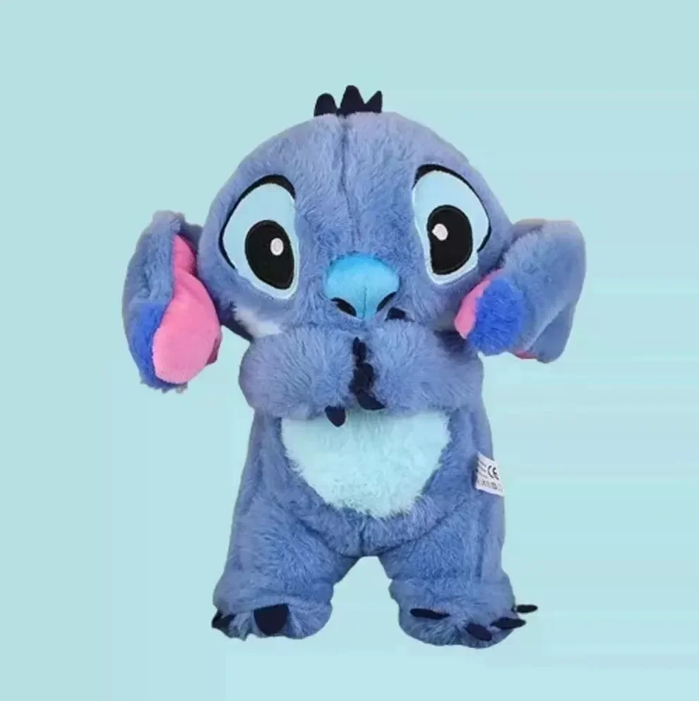 Disney-Breathing-Bear-Stitching-Plush-Girl-Soothing-Otter-Boy-Soothing ...