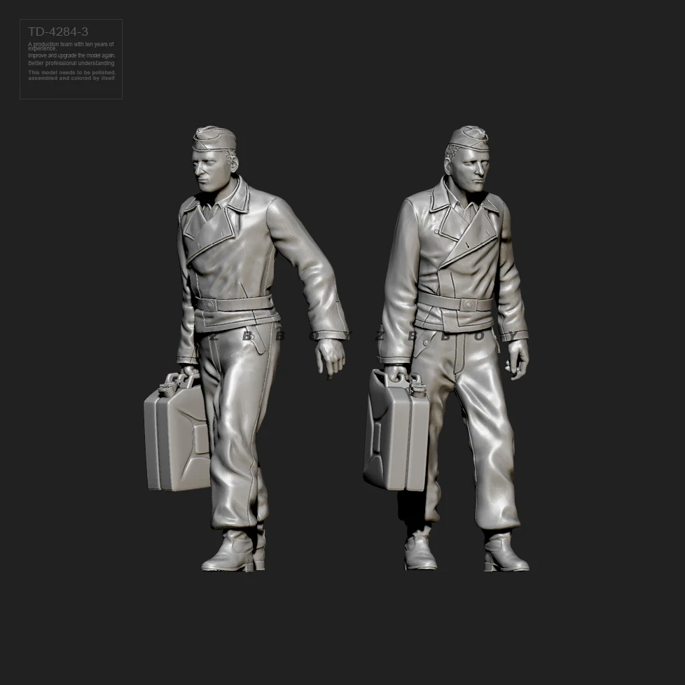 1-35-50mm-Resin-Soldier-model-kits-figure-colorless-and-self-assembled ...