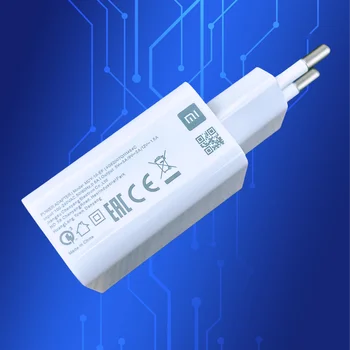Original Xiaomi 18W Charger Fast Charge QC 3.0 EU Adapter For Redmi 12 ...