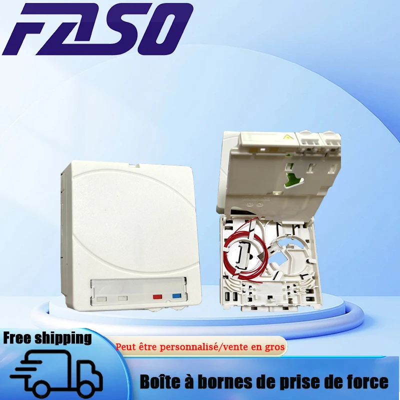 FASO-200PCS-FTTH-PTO-Terminal-Box-Outlet-Single-Mode-SC-APC-Socket-Box ...