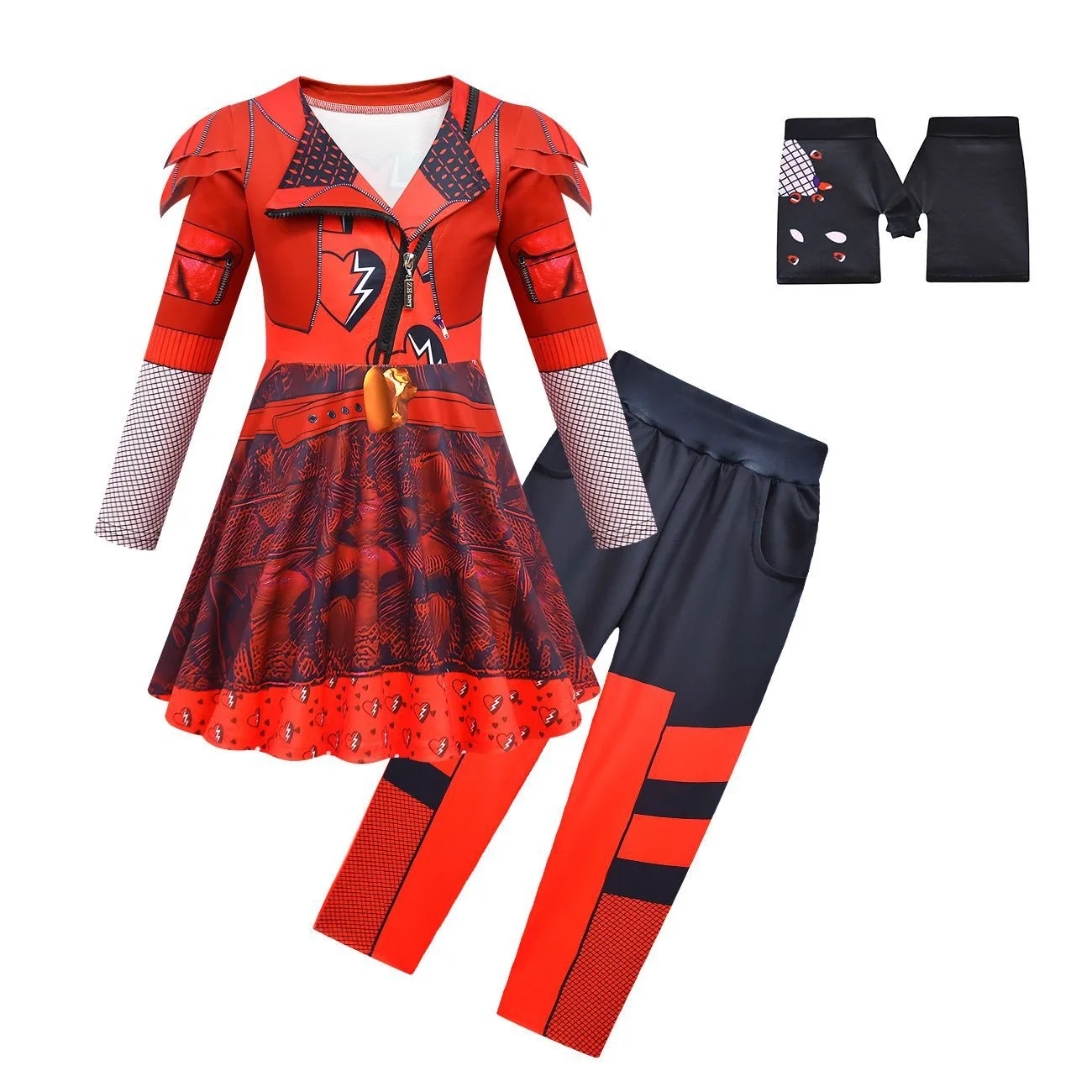 Girls-Halloween-Clothes-The-Rise-of-Red-Costume-D-Descendants-4-Kids ...