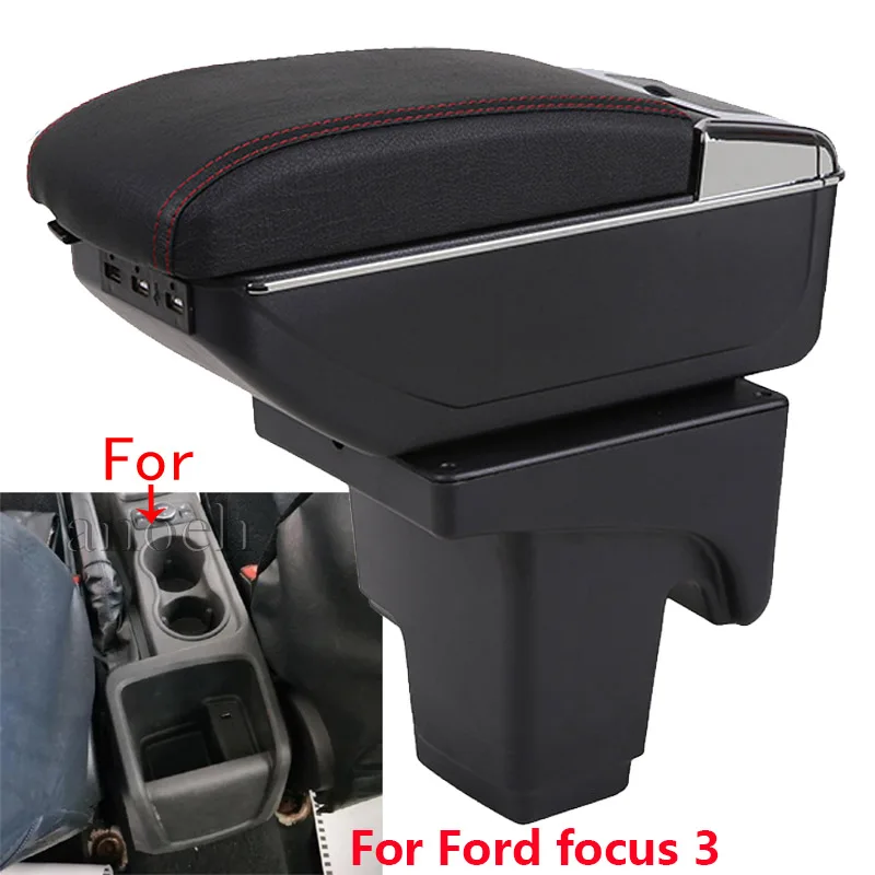 For-Ford-FOCUS-3-Armrest-Box-For-Ford-Focus-III-MK3-Car-Armrest-Car ...