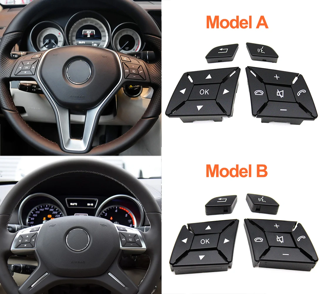 Steering Wheel Switch Button Keys For BENZ A B C E GLA GLK ML GL GLS ...