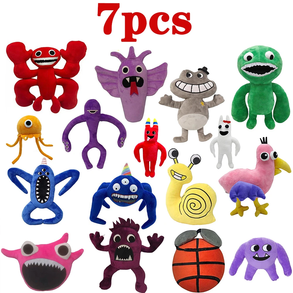 7pcs Garten of BanBan Plush Toy Horror Game Opila Bird Stuffed Animals ...