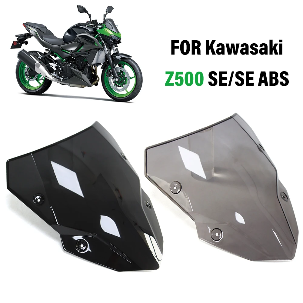 For-Kawasaki-Z500-Z-500-SE-ABS-2024-2025-Motorcycle-Windscreen ...