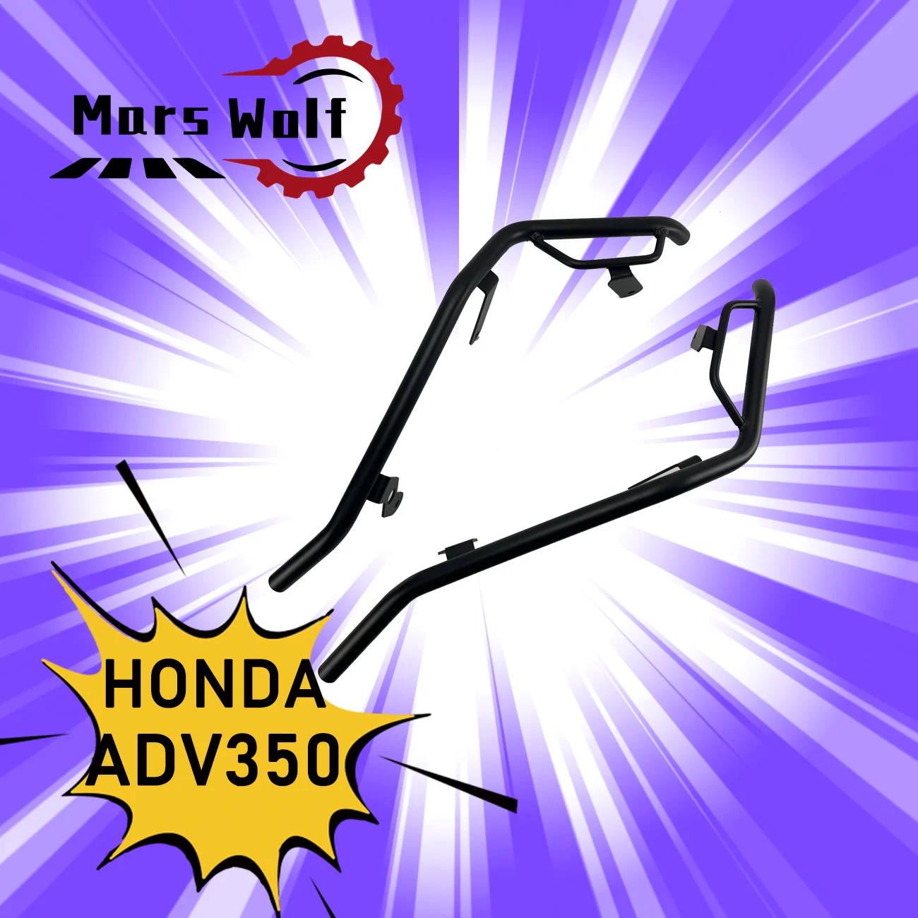 For-Honda-NEW-ADV350-ADV-350-2021-2024-Motorcycle-Crash-Bar-Engine ...