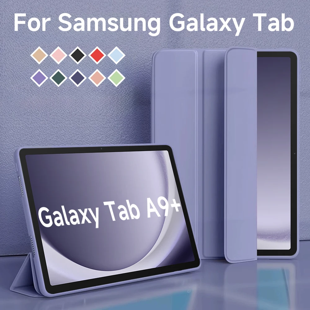 Para-Samsung-Galaxy-Tab-A9-funda-de-11-pulgadas-suave-TPU-soporte ...