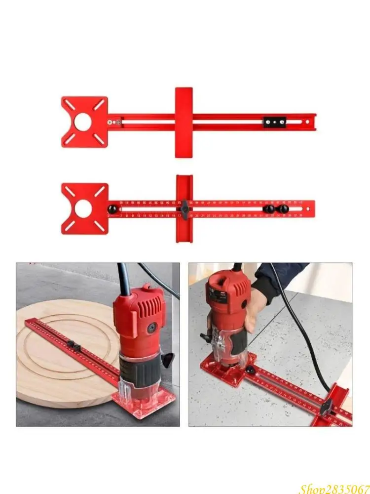 Router Milling Bracket, Milling Router Guide, Router Circle Cutting ...