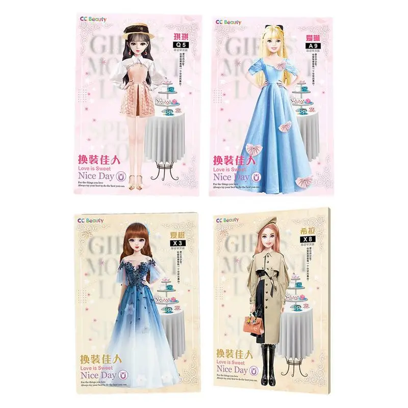 Princess-Dress-Up-Paper-Dolls-Creative-Funny-People-Clothes-Dress-Up ...