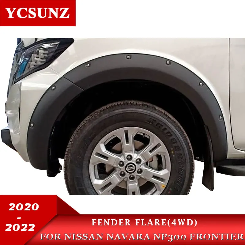 Wheel Arch Fender Flares Mudguards For Nissan Navara NP300, 47% OFF