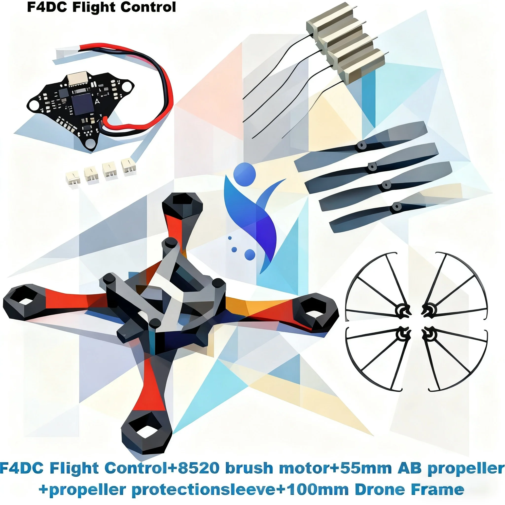 F4DC F4 Flight Control Bürstenmotor INAV Betaflight Board Barometer ...