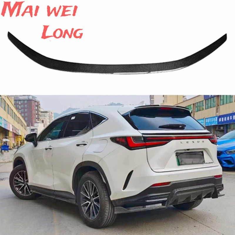 Car-Styling-Carbon-fiber-CAR-REAR-WING-TRUNK-LIP-Middle-SPOILER-FOR ...