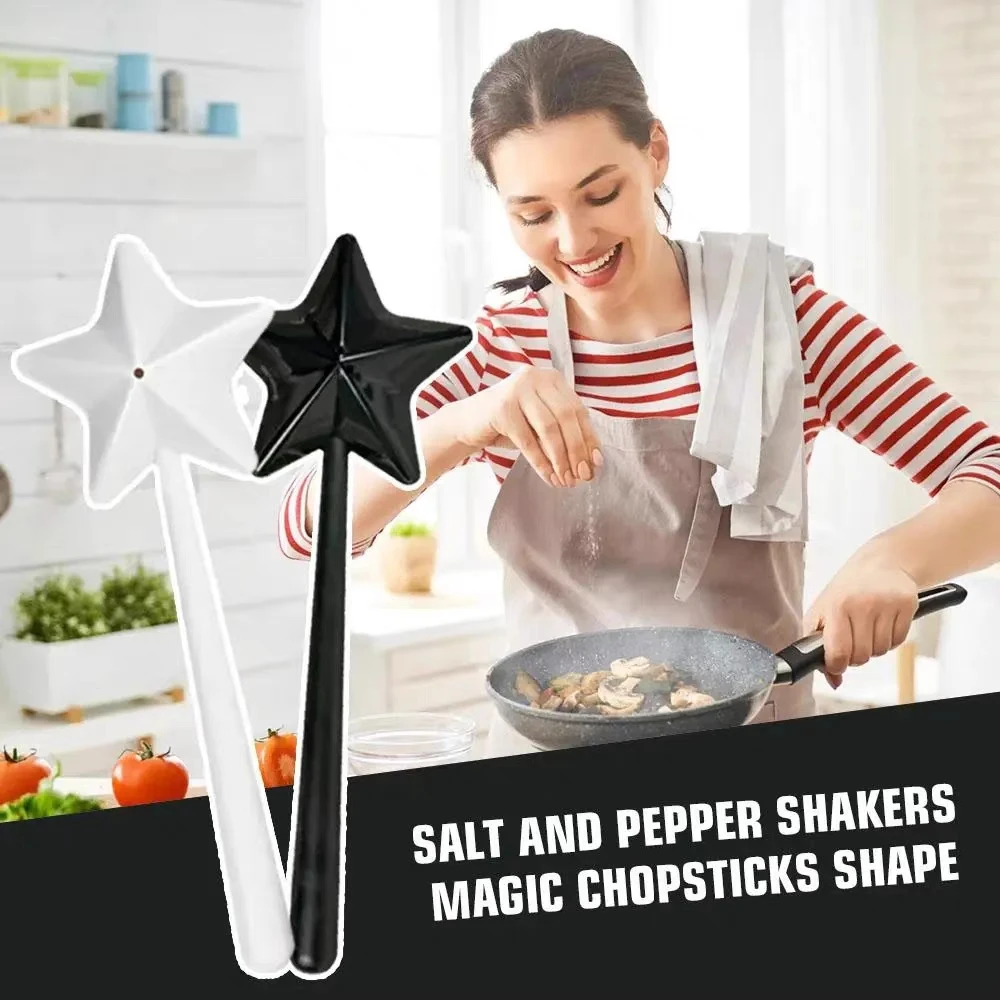Star-Salt-Shakers-Creative-Long-Hand-Condiment-Jar-Utensils-Plastics ...