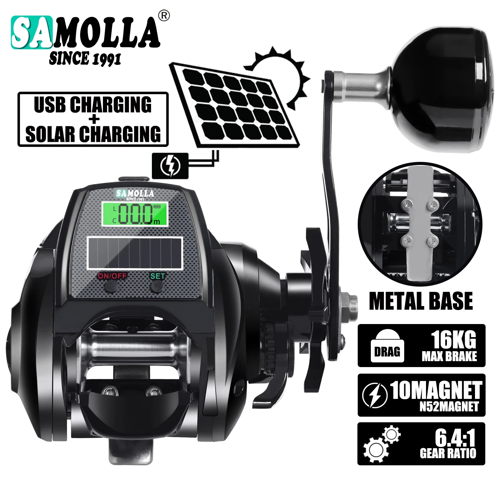 Large-Size-Electronic-Fishing-Reel-Waterproof-Baitcasting-Reel-For-Deep ...
