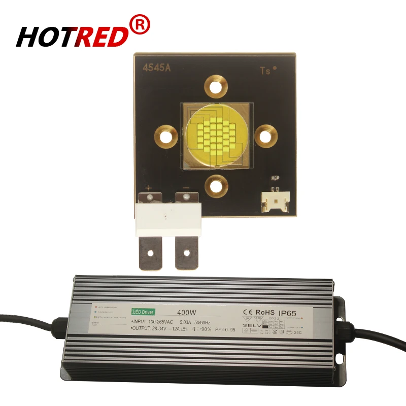 LED 400W Stage Light Chip Lamp DC30-36V 12A 60000LM Moving Head Follow ...