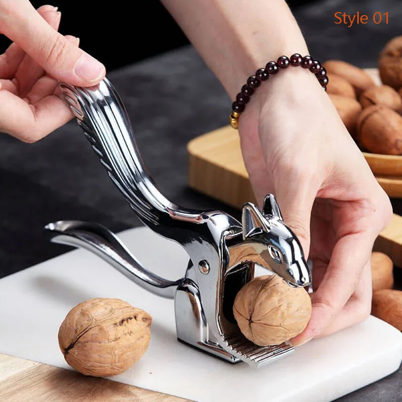 Almond Nuts Walnut Clip Hazelnut Pecan Sheller Pliers Nutcracker ...