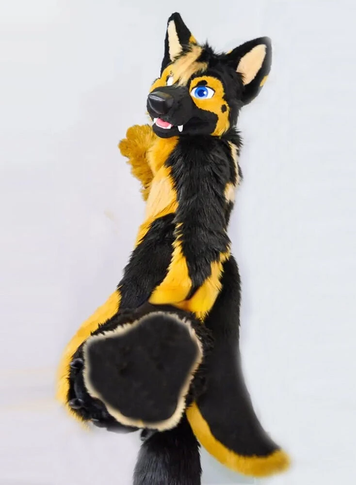 Medium-Length-Fur-Husky-Dog-Fox-Mascot-Costume-Walking-Halloween ...