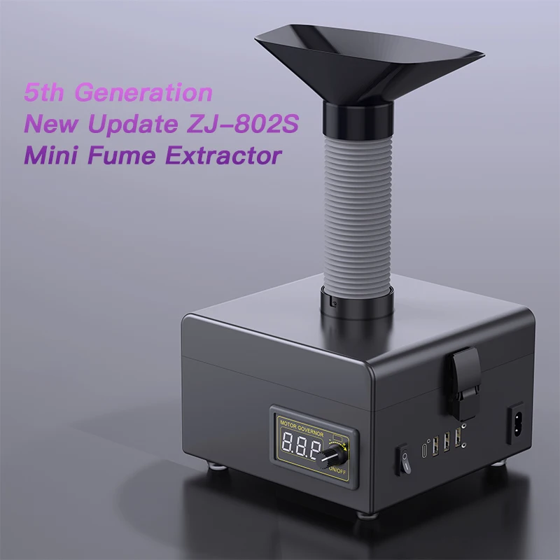 New-ZJ-802S-Fume-Extractor-Desktop-Soldering-Smoke-Purifier-Dust ...