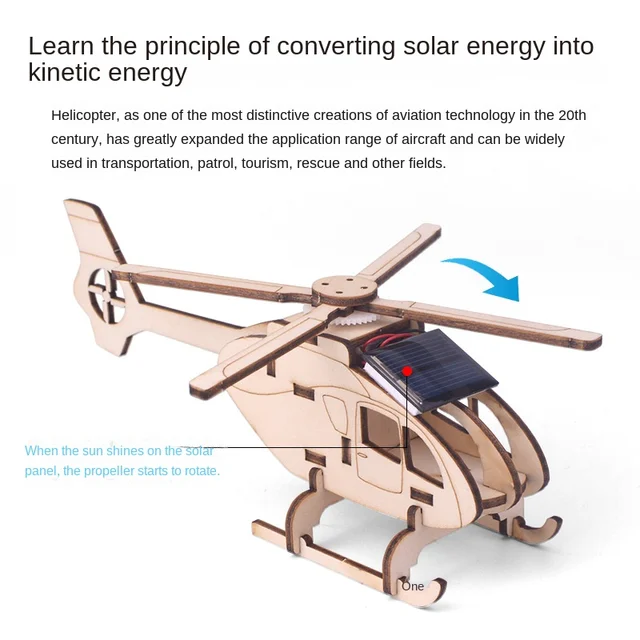 Diy Aircraft Solar Powered Helicopter Technology Small Production Steam ...
