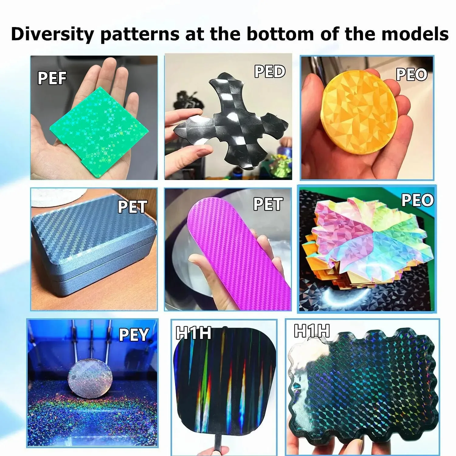 Bambulab Build Plate P1s Spring Steel Sheet Pei Sheet 257x257 Build ...