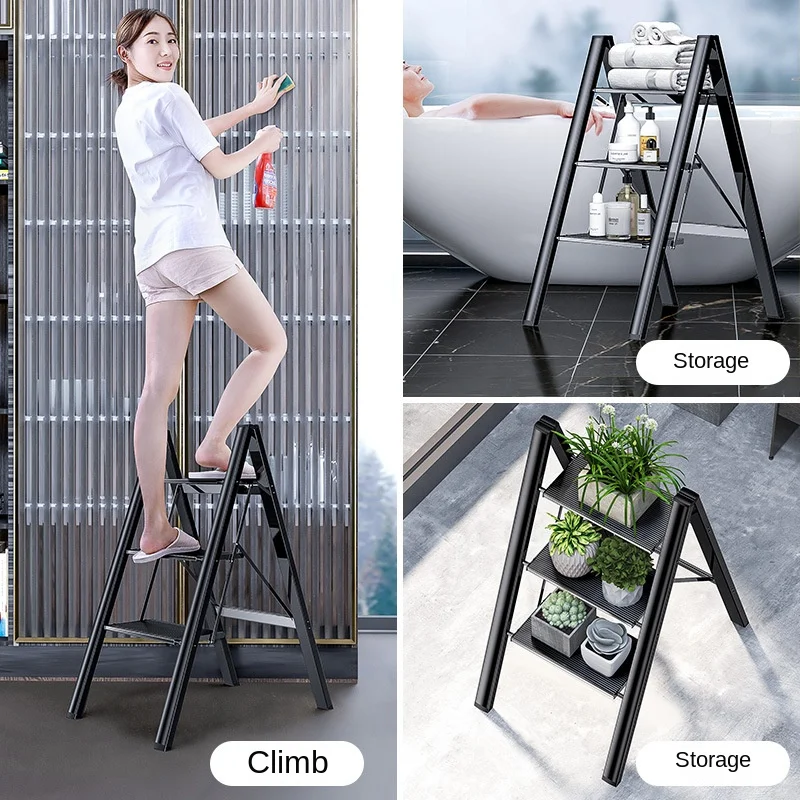 Multifunctional-Folding-Aluminium-Ladders-Telescopic-Design-High-Stools ...