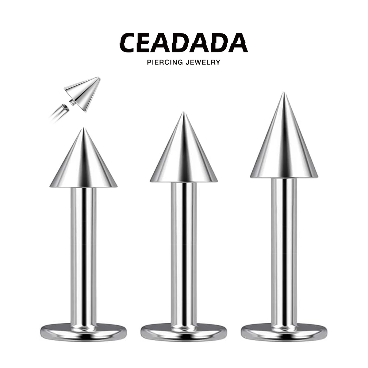 Medical-titanium-alloy-devil-nail-pointed-lip-nail-f136-titanium-dimple ...