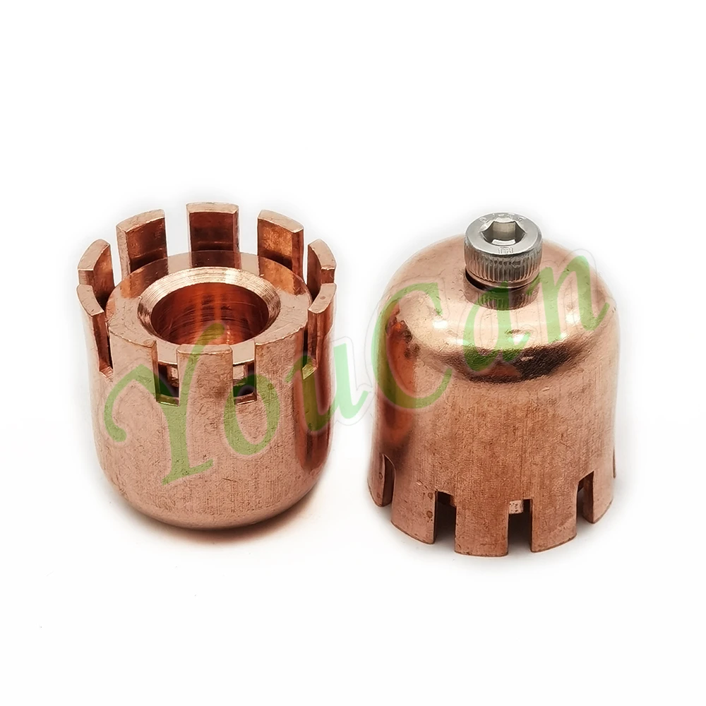 1-Piece-Sanitary-Red-Copper-Bubble-Cap-For-Bubble-Plate-Home-Brewing ...
