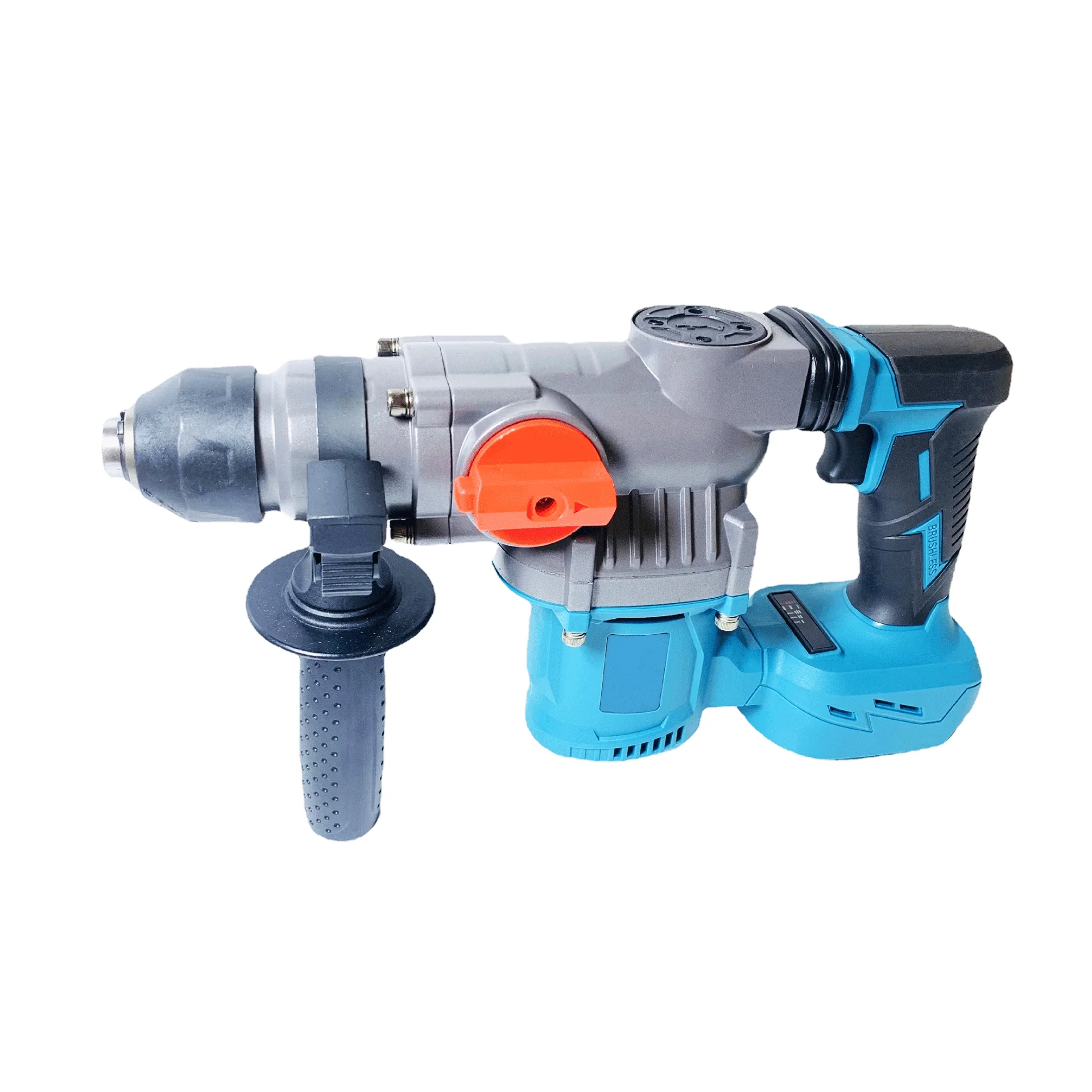21v-Brushless-Rechargeable-Electric-Hammer-500W-Impact-Drill-Lithium ...