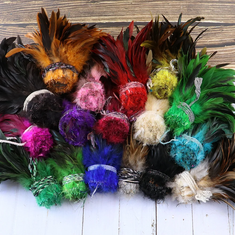 100pcs Natural Rooster Pheasant Chicken Feather Tail 14-20cm Crafts Diy ...