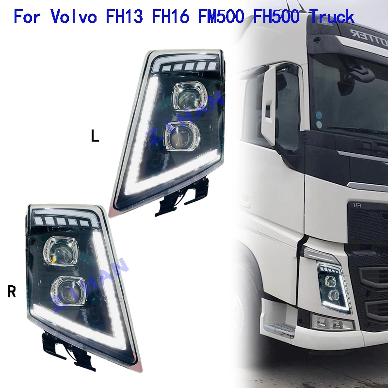One-Pair-Truck-Parts-Left-Right-Full-Led-Head-Lamp-Light-Used-For-VOLVO ...