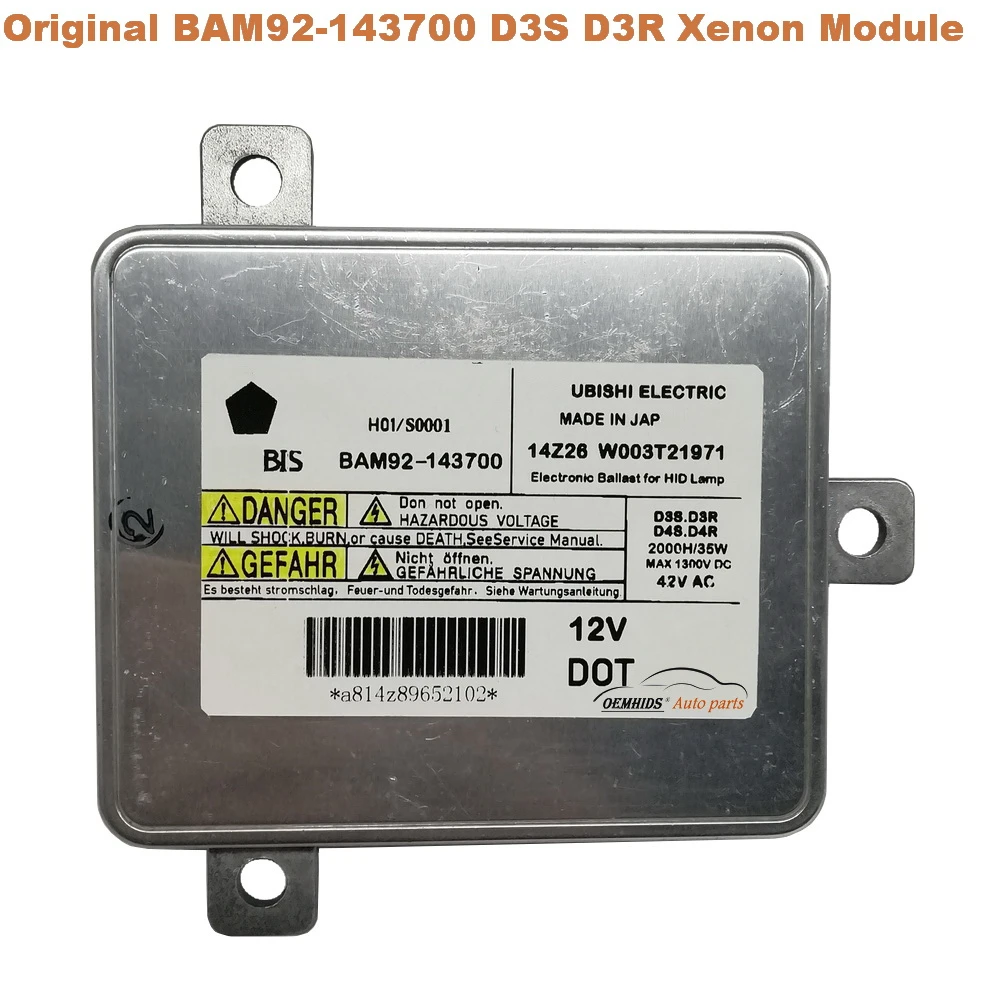 Original Used BAM92-143700 D3S D3R Xenon Headlight Ballast For Chrys ...