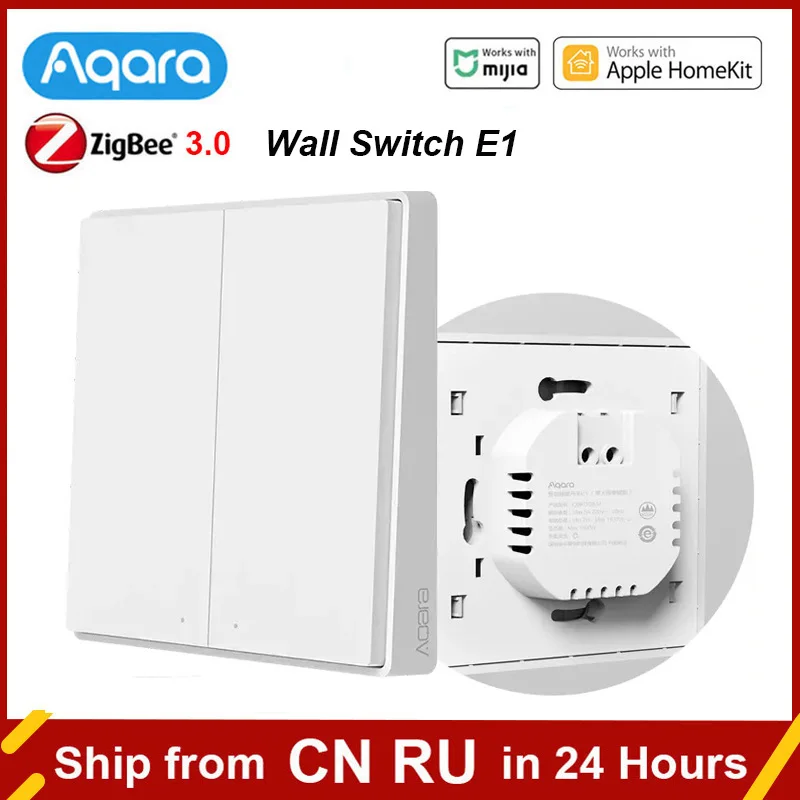 Aqara-Smart-Wall-Switch-E1-ZigBee-Switch-NO-Neutral-Smart-Switch-Yours ...