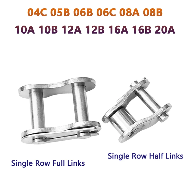 1pc-304-Stainless-Steel-Roller-Chain-Links-Connector-04C-05B-06B-06C ...
