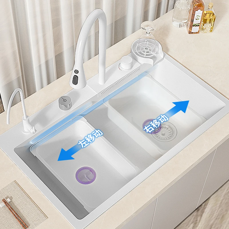 White Undermount Kitchen Sinks