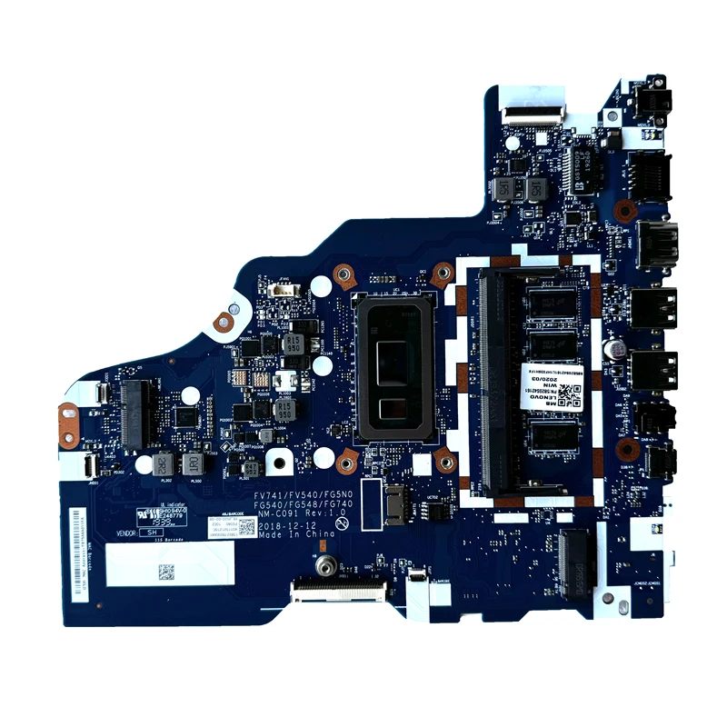 5B20S42161-Used-For-Lenovo-Ideapad-L340-15IWL-Motherboard-NM-C091-With ...