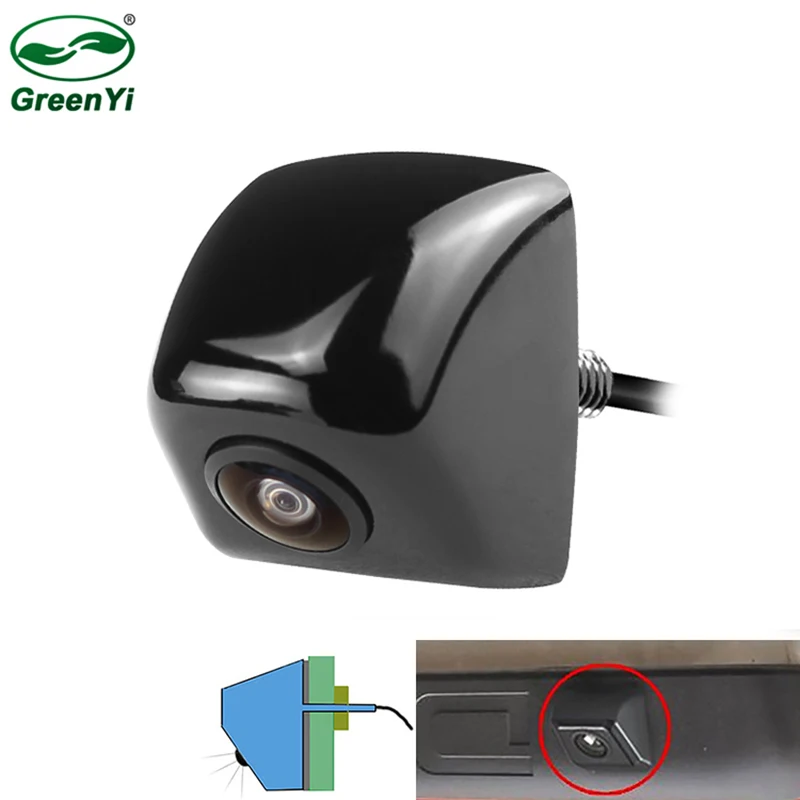 New-Upside-Down-Install-Full-HD-AHD-1080P-Fisheye-Lens-Car-Reverse ...