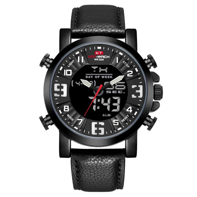 KAT-WATCH Men LED Digital Watches Army Military Clock Relogio Masculino ...