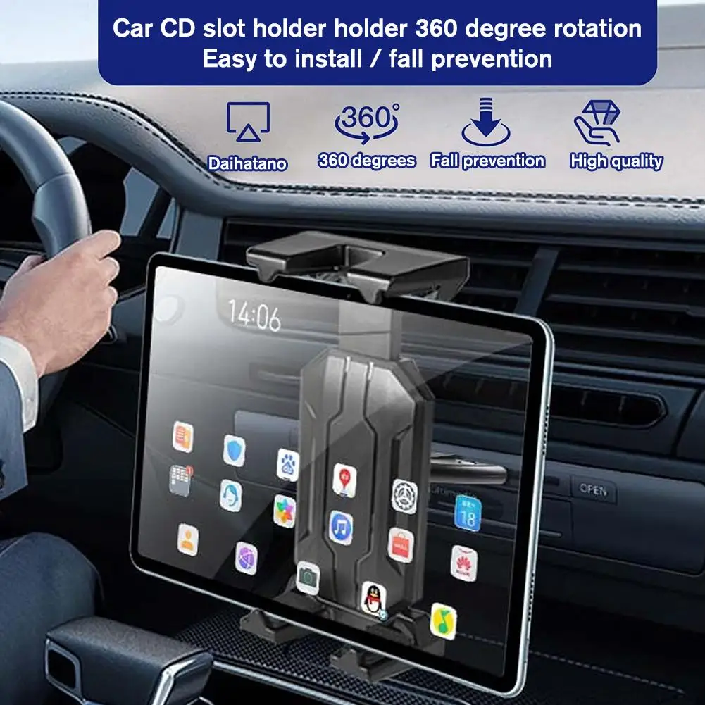Car-CD-Slot-Phone-Car-Mount-Holder-Stand-2-In-1-Tablet-Mobile-One ...