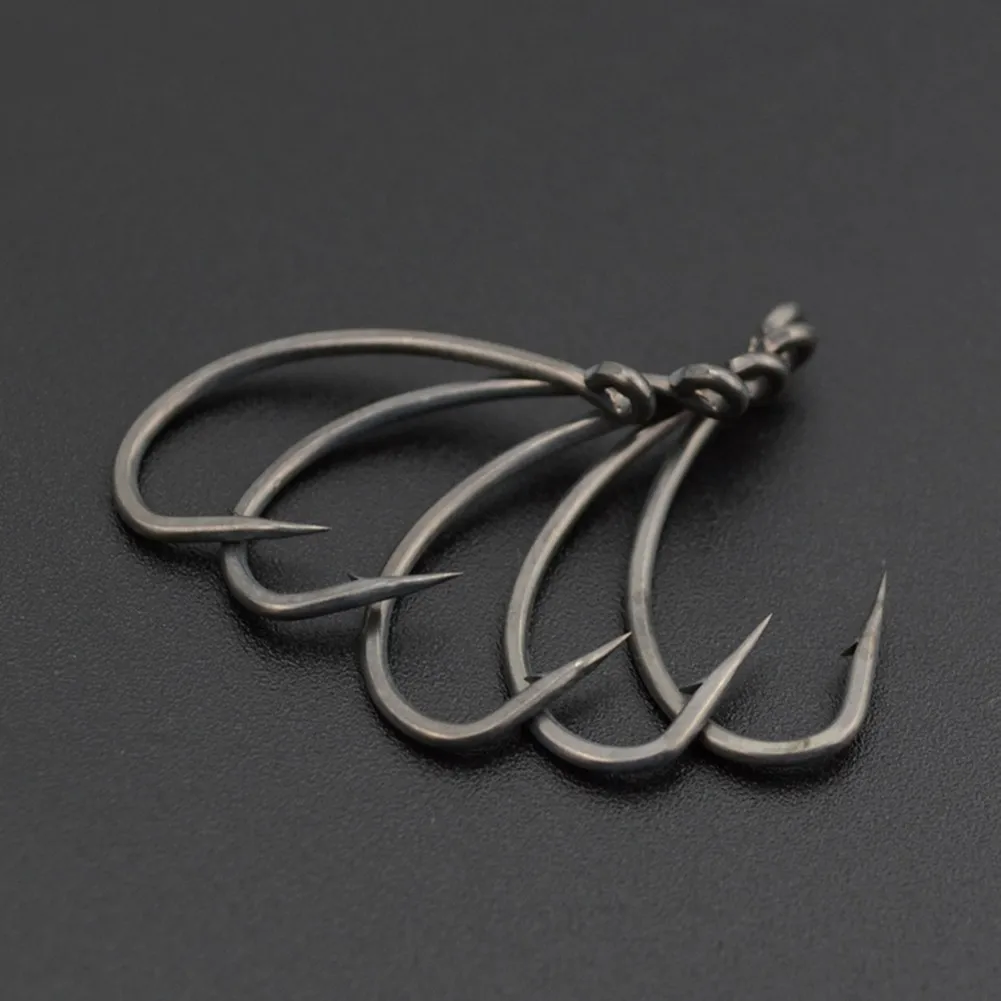 50Pcs-Fishing-Barb-Hooks-Curve-Shank-Professional-Series-Carp-Hooks-For ...
