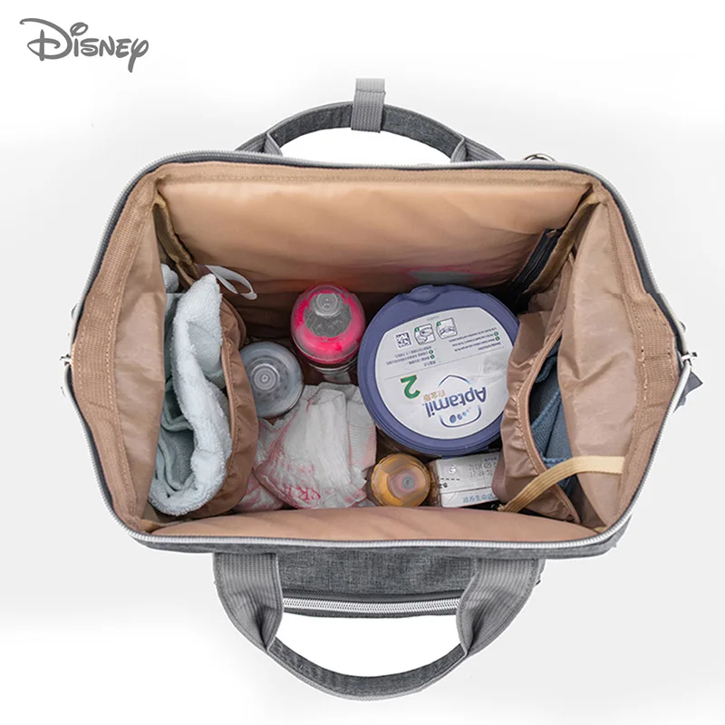 Lassig Mochila Maternal Glam Goldie Gris Kidinn