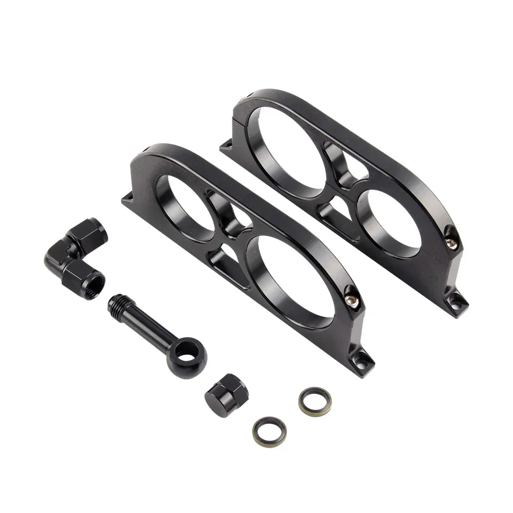 Aluminum-Billet-dual-Double-Bracket-Mounting-Bracket-Clamp-Kit-for-44mm ...