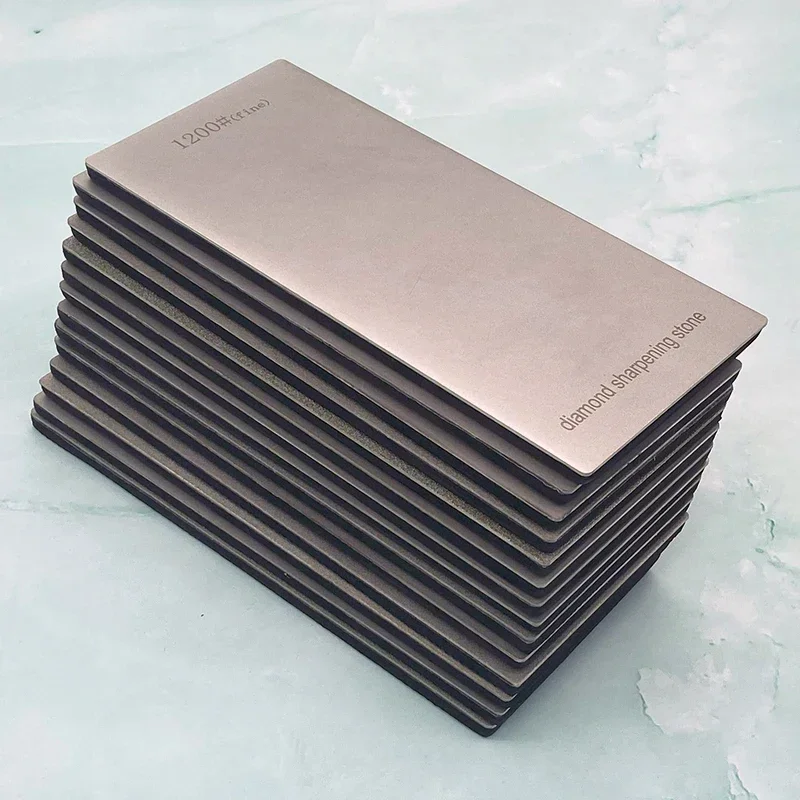 120/600/1500/3000 Grit Diamond Sharpening Stones Knife Sharpener Anti ...
