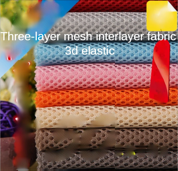 Elastic-Mesh-Fabric-By-The-Meter-for-Clothing-Bed-Linings-Shoes-Sewing ...