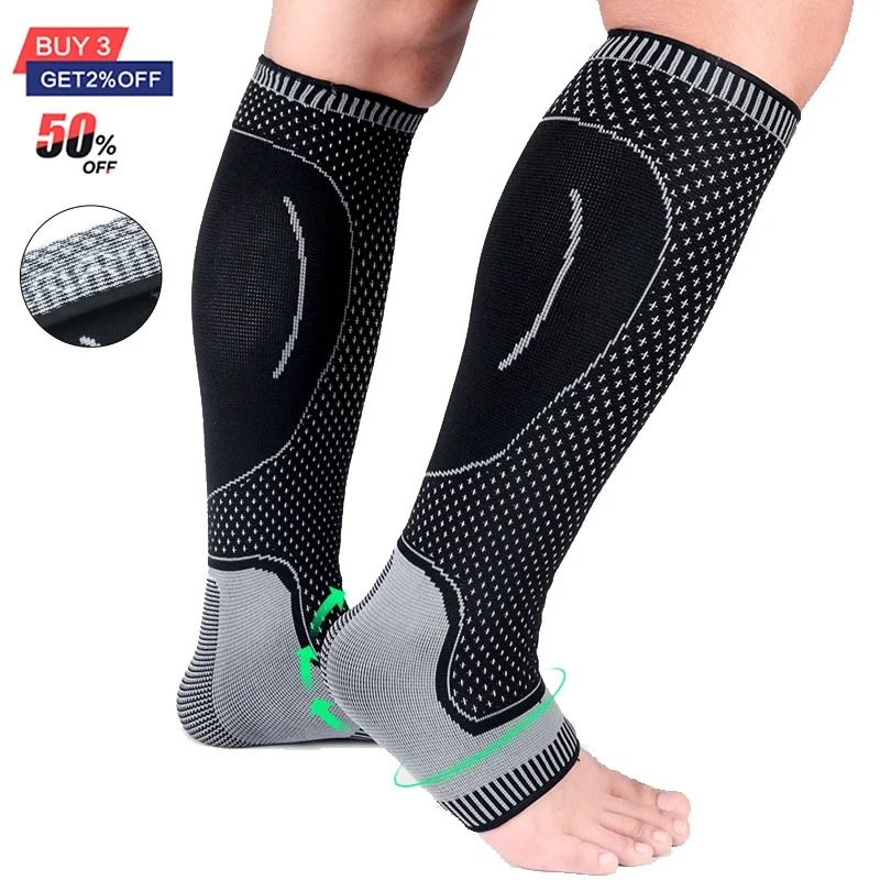 1PC-Sport-Compression-Calf-Sleeves-Leg-Compression-Sock-Runners-Splint ...